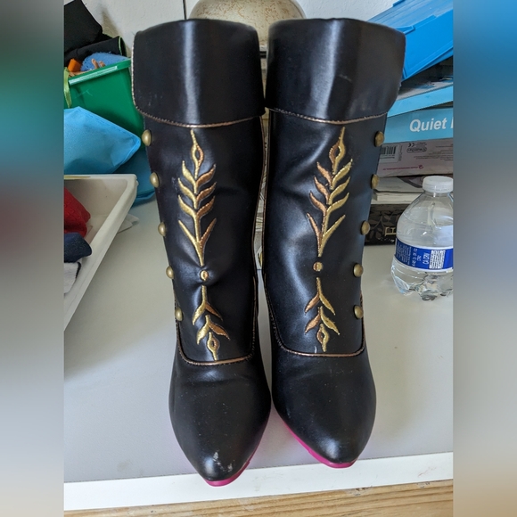 Disney | Shoes | Hannah Costume Boots | Poshmark